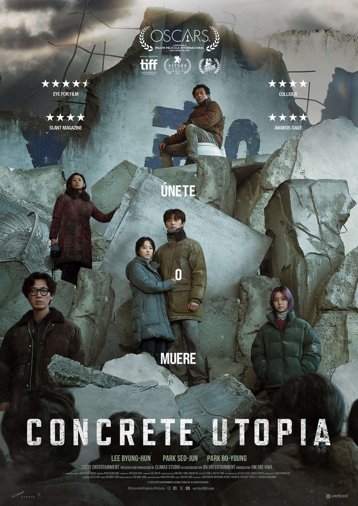 Cine de catástrofes en cartelera, con CONCRETE UTOPIA